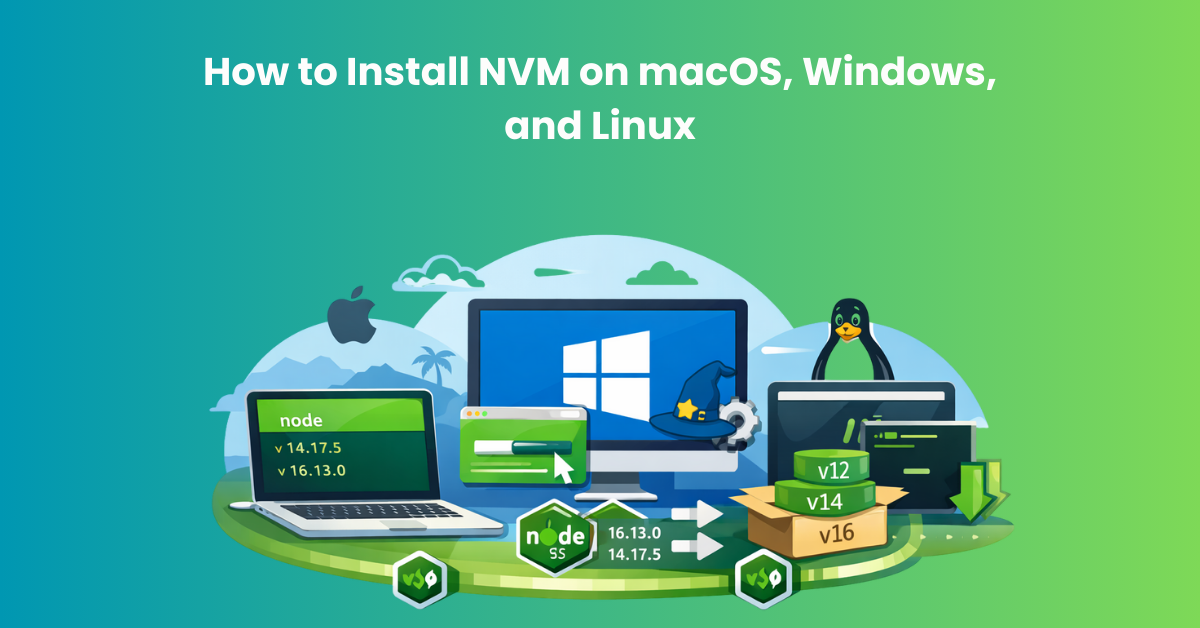 How to Install NVM on macOS, Windows, and Linux - 2026 Guide